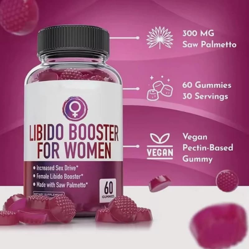 FOR WOMEN Pills Female Enhancement Support 60 Gummies LIBIDO BOOSTER | eBay