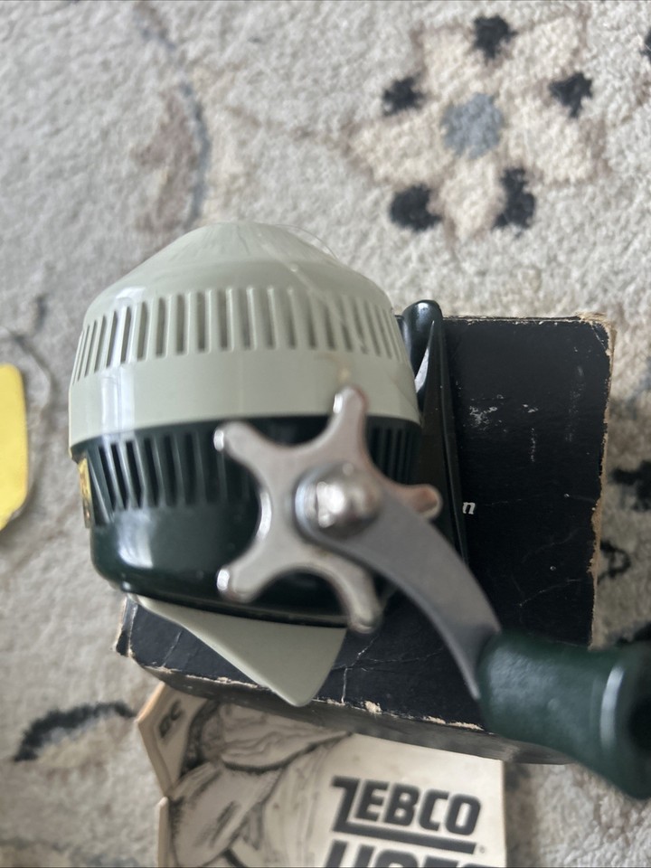 Zebco 76 Vintage Casting Fishing Reel new in box with paperwork great ...