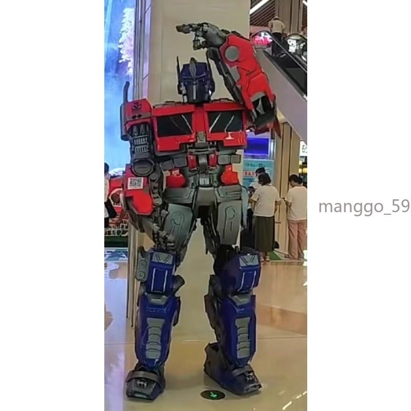 Optimus Prime Wearable Robot Eva Armor Costume Cosplay 1：1Real Person ...