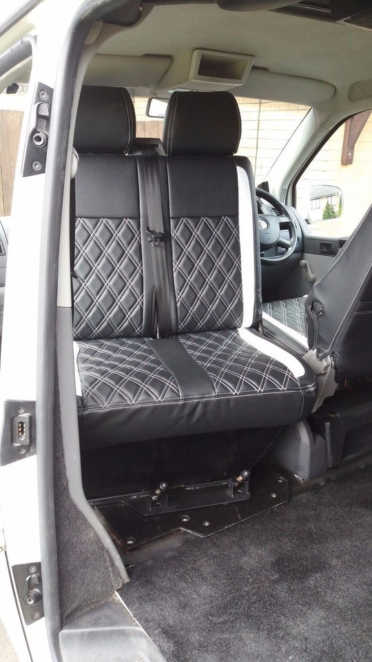 VW T5 T6 Transporter Camper Van Double Seat Swivel Base (RHD UK Model ...