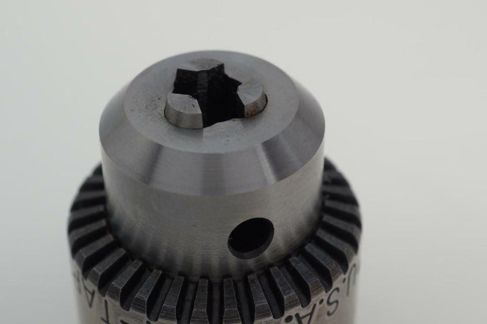 New Original USA MADE Jacobs 1/4" Plain Bearing Drill Chuck 1JT Mount ...