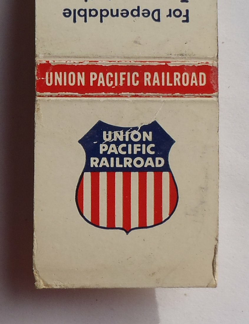 1960s Union Pacific Railroad Be Specific Say Union Pacific Matchbook | eBay