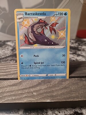 Barraskewda Shiny Holo Rare SV032/SV122 Shining Fates Pokémon Tcg Nm | eBay