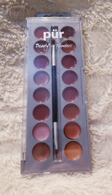 PUR Minerals Pur Beauty in Numbers Pur-Fect Lip Kit Palette 16 colors ...