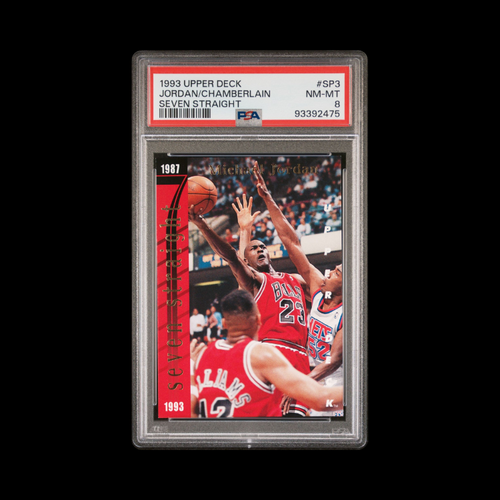 1993 Upper Deck Seven Straight Michael Jordan / Wilt Chamberlain #SP3 ...
