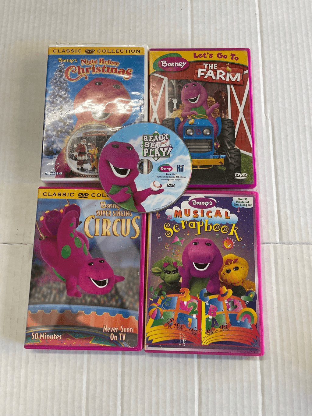 Barney & Friends DVD LOT of 5 Kids | Grelly USA