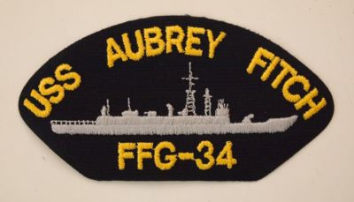 USS Aubrey Fitch FFG 34 Frigate Patch Patches USN US Navy Military NEW ...