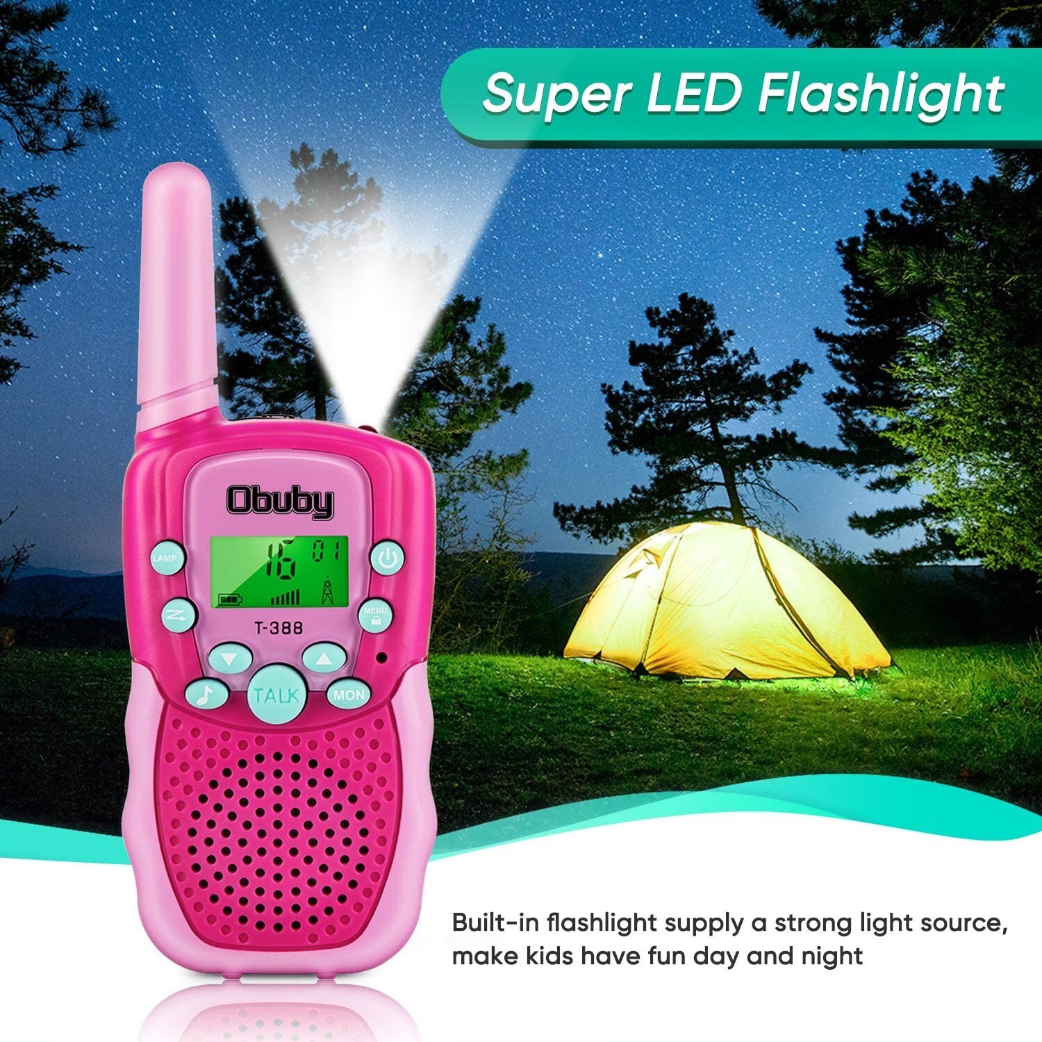 Obuby WT1-3 Two-Way Radio Walkie Talkies for kid Gift Toy for sale ...