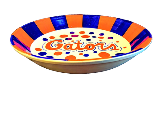 University Of Florida Gators Game Day HUGE BIG 15" Serving Bowl - T ...