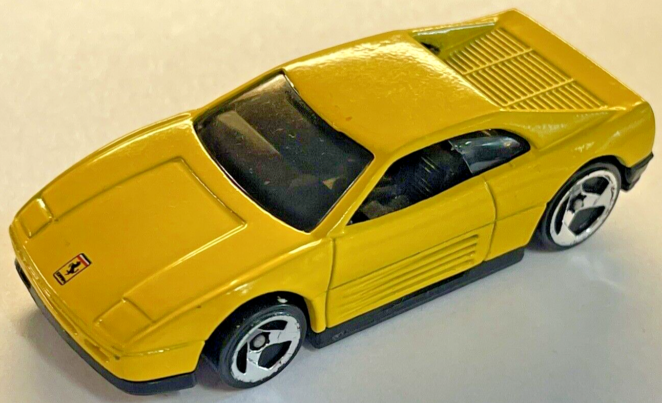 Hot Wheels 1/64 Ferrari 1990 3 Spoke Yellow | eBay