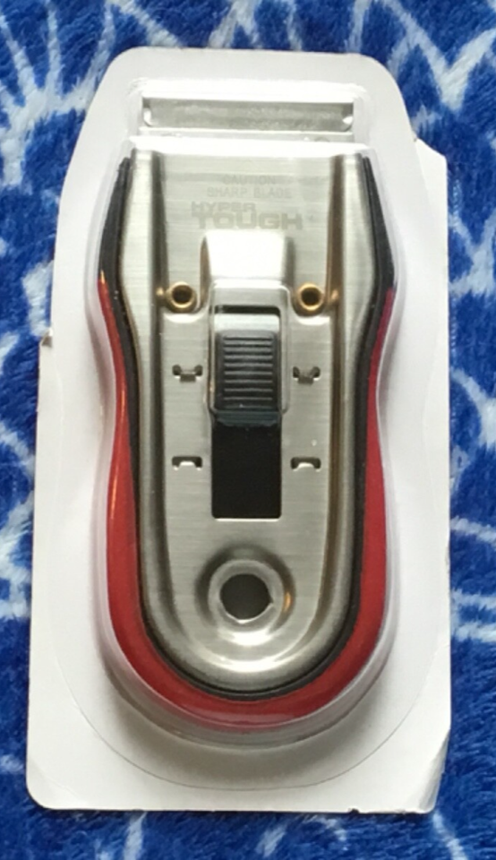 Hyper Tough 4.5" Retractable Razor Blade Scraper w/Red Soft Grip Handle ...