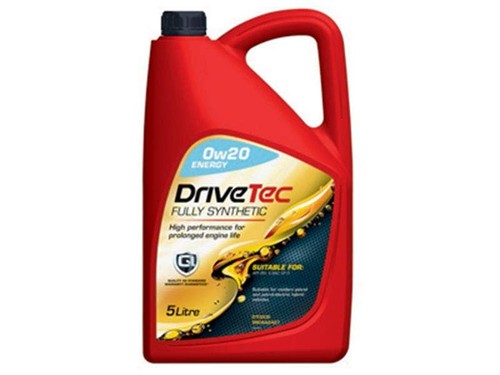 DriveTec 0W20 Engine Oil Energy 5L 5 Litres API SN ILSAC GF-5 ...