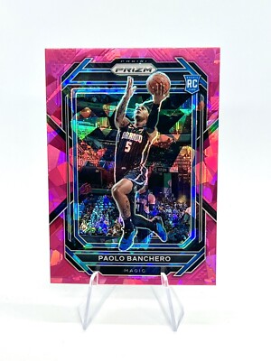 2022-23 Panini Prizm Basketball Paolo Banchero Pink Cracked Ice Prizm ...