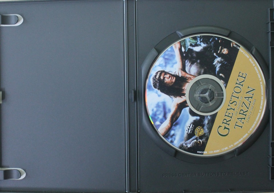 Greystoke: the Legend of Tarzan, Lord of the Apes (DVD) VG/2660 ...