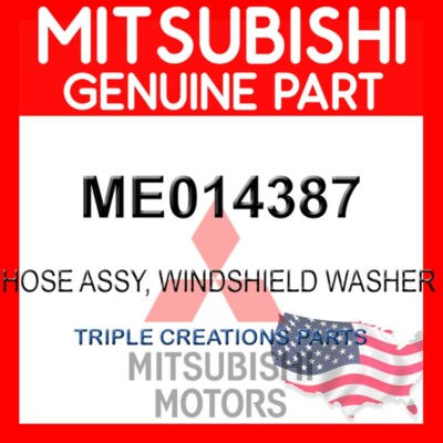 ME014387 Genuine Mitsubishi HOSE,ENG BREATHER | eBay