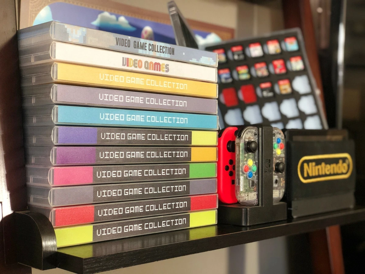 Stack Of Video Game Cases