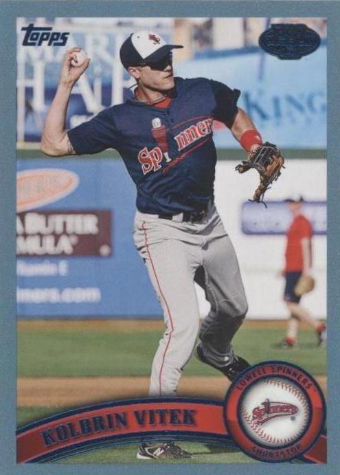 2011 Topps Pro Debut - Kolbrin Vitek #32 Blue /309 (RC) for sale online ...
