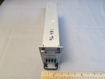 Microdyne 1420 I Series IF Filter Amplifier .5 - .75 - 1.00 - 1.50 MHz ...