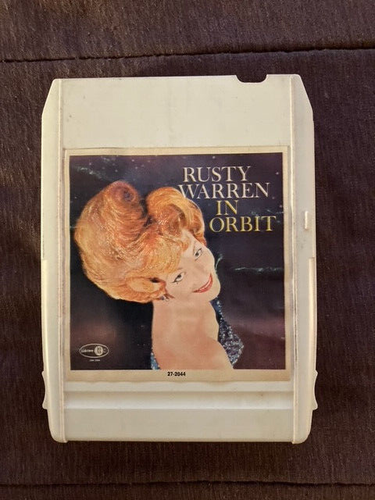 RUSTY WARREN IN ORBIT 8 TRACK CARTRIDGE JUBILEE L27-2044 VG COND ...