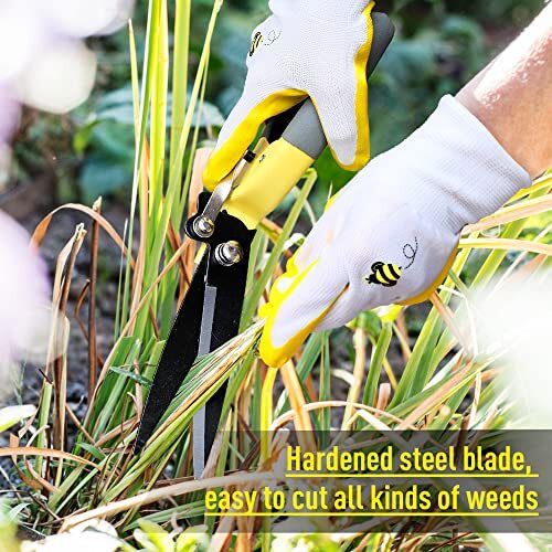 Upgraded Grass Shears Hand Grass Clippers Grass Trimming Shears For ...