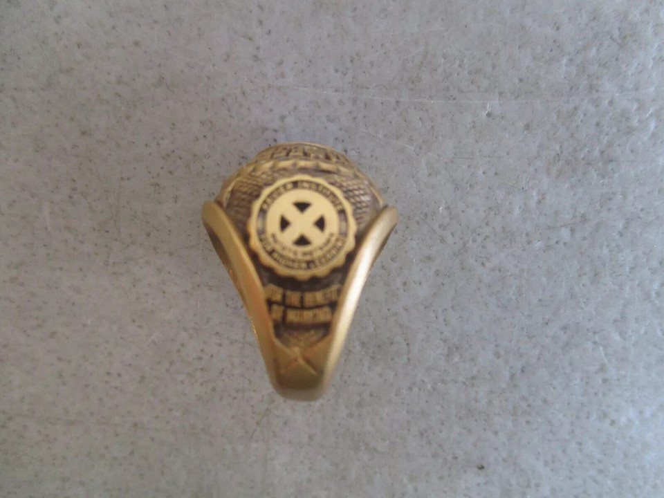 1994 MARVEL X-MEN XAVIER INSTITUTE CLASS RING WITH CASE MULTIPLE SIZES ...