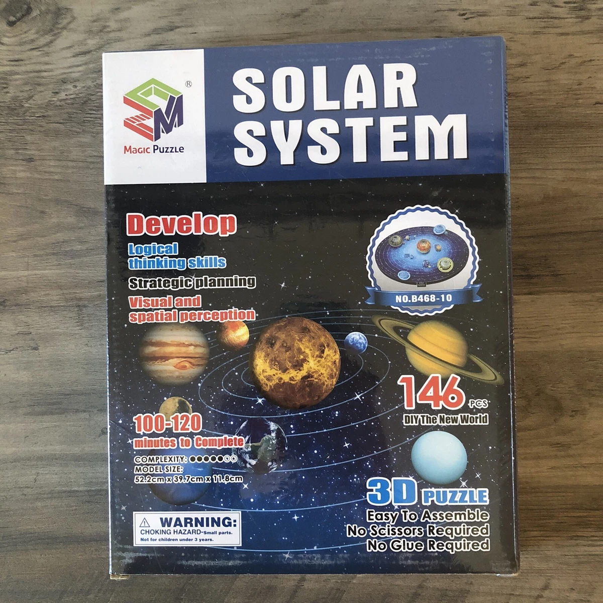 3d Solar System Puzzle