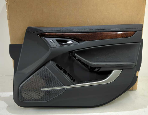 New OEM genuine Cadillac RH Front Door Trim Panel Black 2008-2014 CTS ...