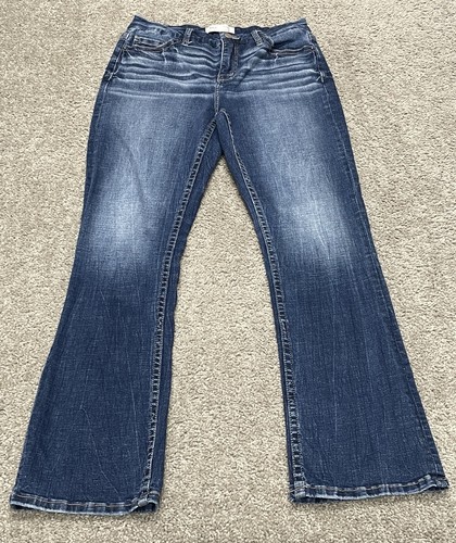 BKE Gabby Jeans Women 26x31 Blue Curvy High Rise Bootcut Stretch ...