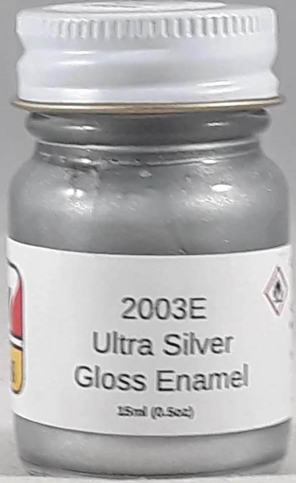 MCW Finishes 2003E Ultra Silver Enamel Model Paint for Auto | eBay