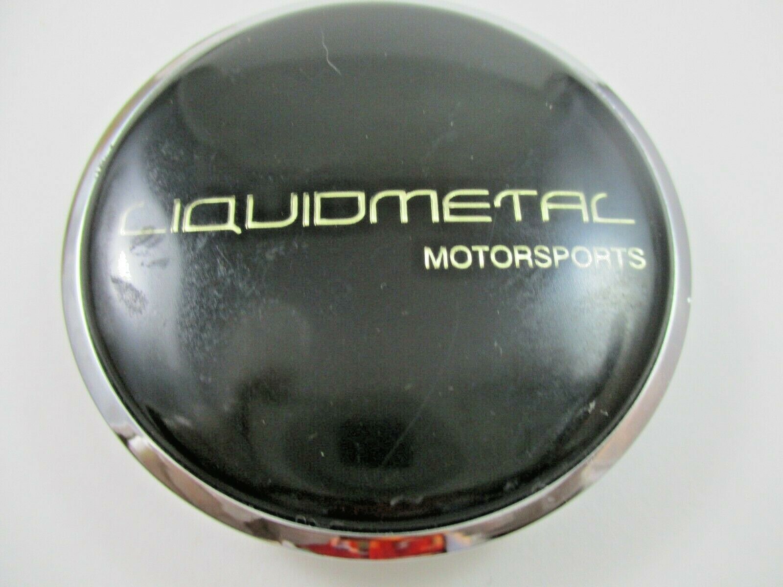 LIQUIDMETAL MOTORSPORTS BLACK/GOLD CUSTOM WHEEL CENTER CAP* #BC-424(FOR ...