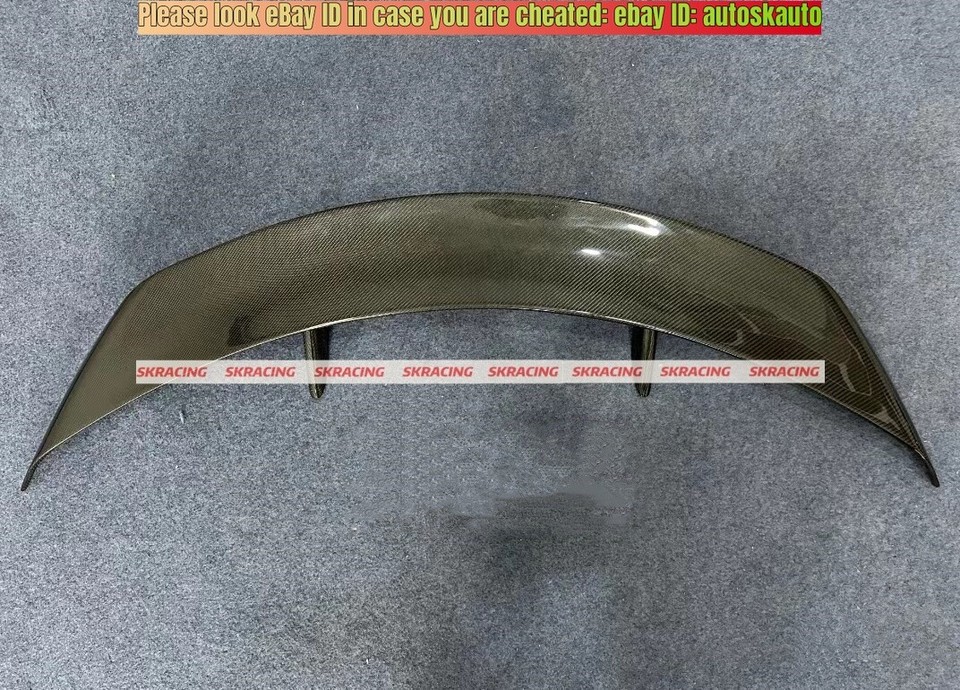 Dry Carbon Fiber Trunk Lip Spoiler Rear Wing For Lexus LC500 LC500H ...