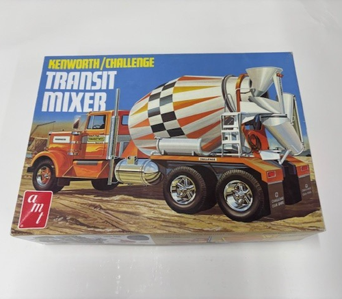 AMT 1:25 Cement Mixer Truck Model Kit - AMT1215 | eBay