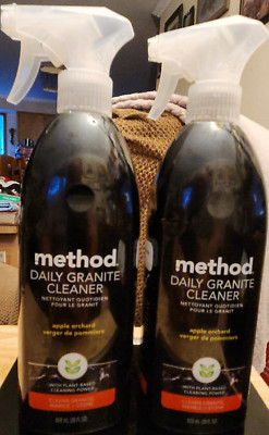 2 Pack Method Daily Granite Cleaner Apple Orchard 28oz each | eBay