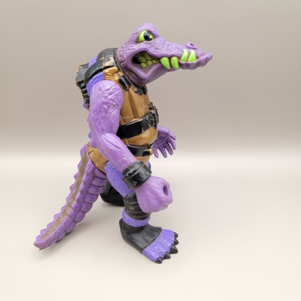 Bucky O'Hare 5" Figure Al Negator Purple Gator Croc PLAYMATES loose ...