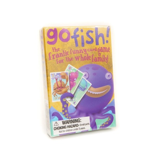 Go Fish Playing Cards Children's Kids Fun Family Game Gift NEW SEALED ...