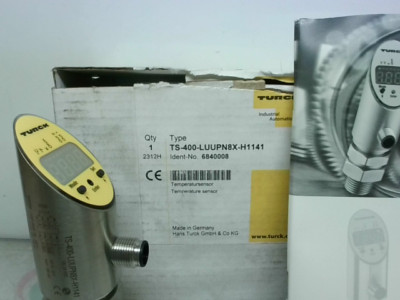 Turck TS-400-LUUPN8X-H1141 Programmable Temperature Sensor 18-3 - New ...