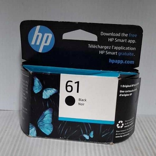 HP 61 Black Ink Cartridge Works with DeskJet 1000, 1010, 1050, 1510 ...