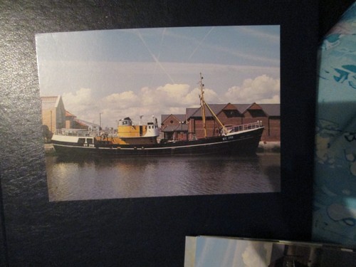 Grimsby Postcard of The ROSS TIGER TRAWLER, Alexandra Dock, Grimsby ...