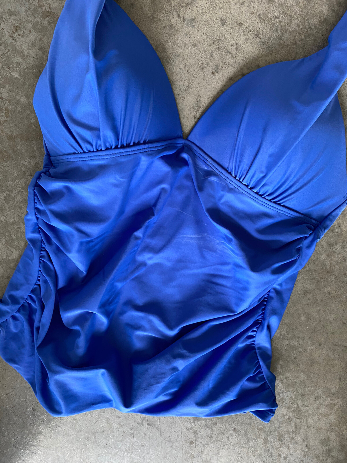 Royal Blue Full Coverage Bathing Suit Swimsuit Top Si… - Gem