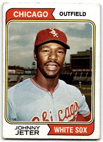 1974 Topps Johnny Jeter . Chicago White Sox #615 | eBay