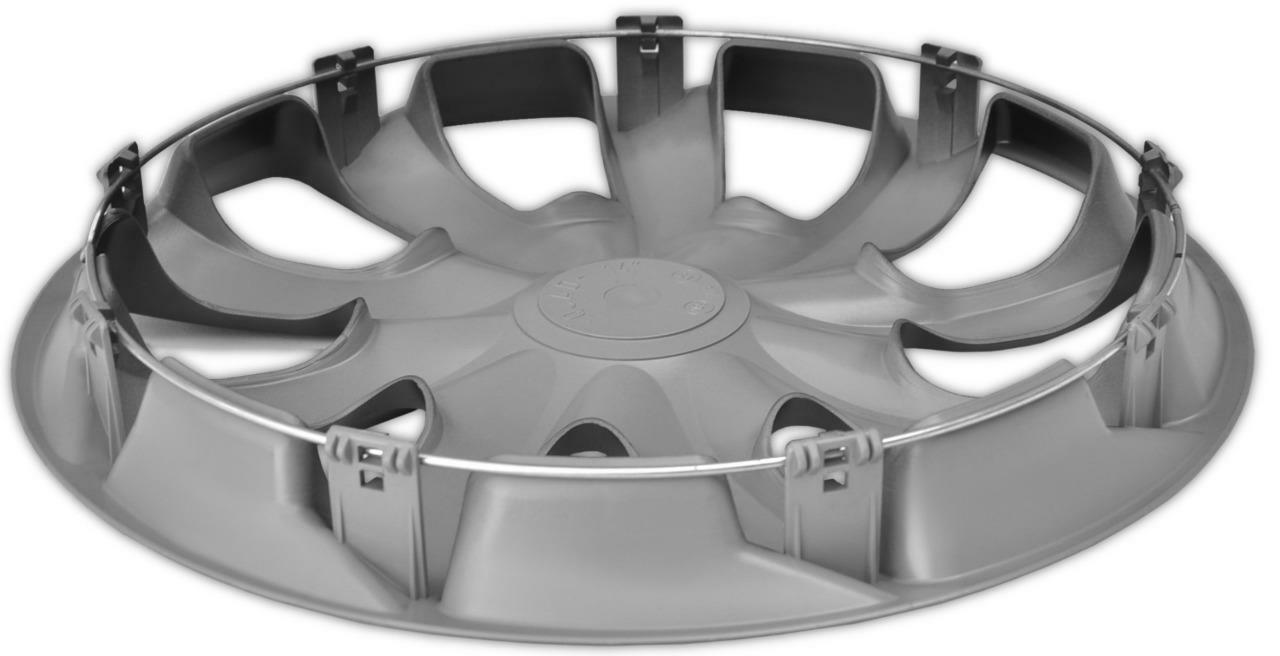 Full Set 15" Wheel Trims Caps Hub Covers Fit To Renault Clio, Kangoo ...