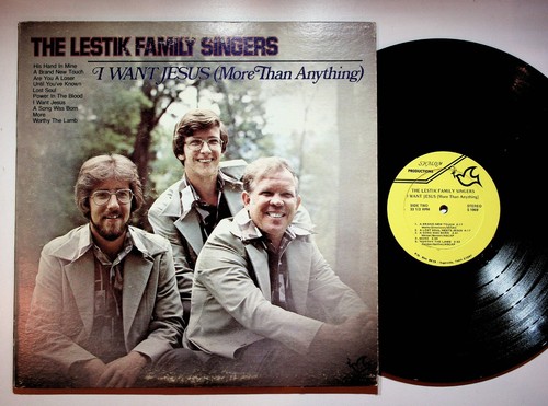 Wysox PA Lestik Family Singers I Want Jesus Gospel Christian Vinyl LP ...