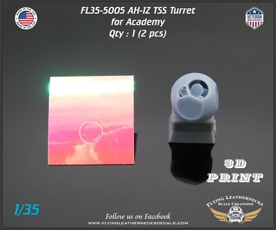 1/35 Flying Leathernecks FL35-5005 AH-1Z Detailed TSS Turret for ...