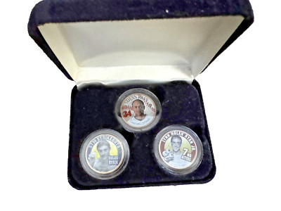 Nolan Ryan Coin Set (3 Coins) - 2004 1845 Texas - The Lone Star State ...