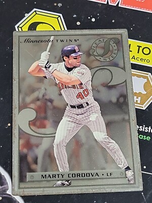 1996 Leaf Steel Marty Cordova Minnesota Twins #70 | eBay