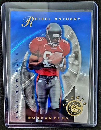 1997 Pinnacle Totally Certified #125 Reidel Anthony Platinum Blue ...