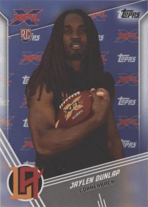 2020 Topps XFL - Jaylen Dunlap #150 (RC) for sale online | eBay