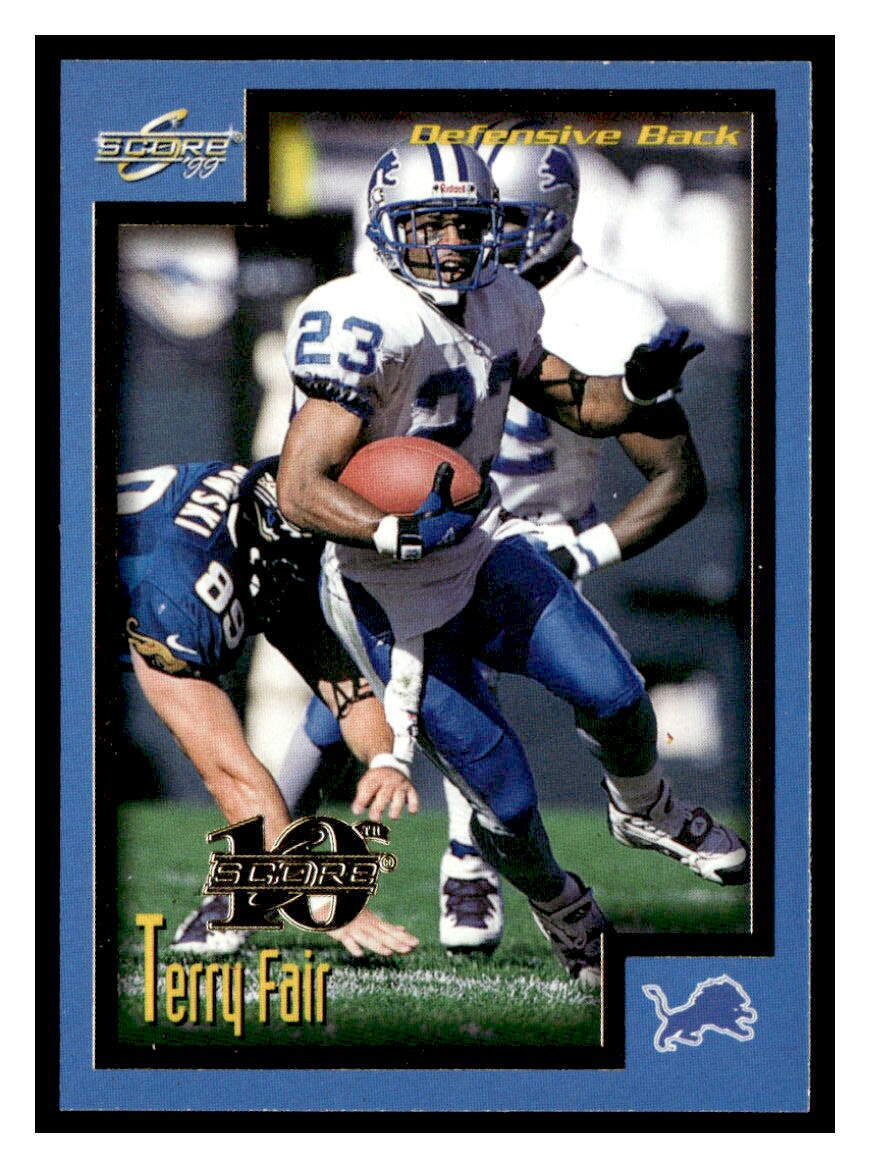 Terry Fair 1999 Score 34 SN1989 Showcase | eBay