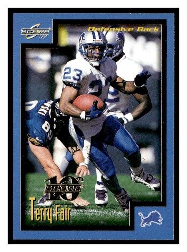Terry Fair 1999 Score 34 SN1989 Showcase | eBay