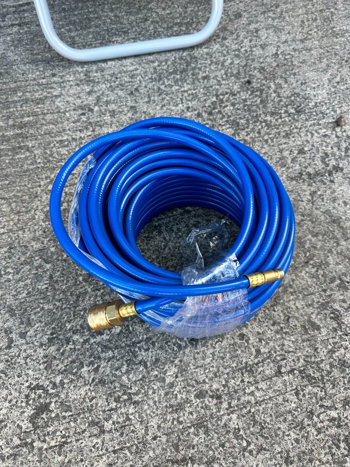 30mtr Extension WFP Reinforced Water Fed Pole Hose 6mm id x 11mm od ...